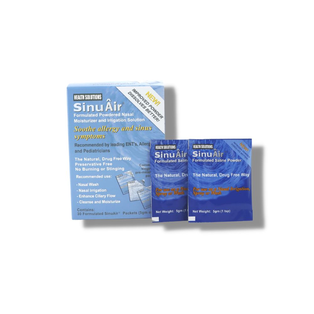 SinuAir Nasal Wash Salt Powder Sachets (30 x 5g) | Intus Healthcare