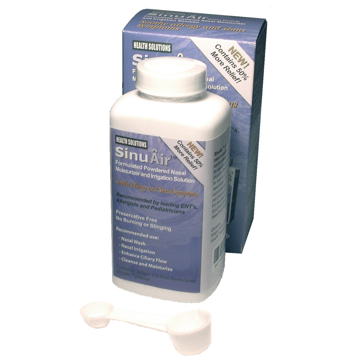 SinuAir Nasal Salt Powder 300g Tub | Intus Healthcare